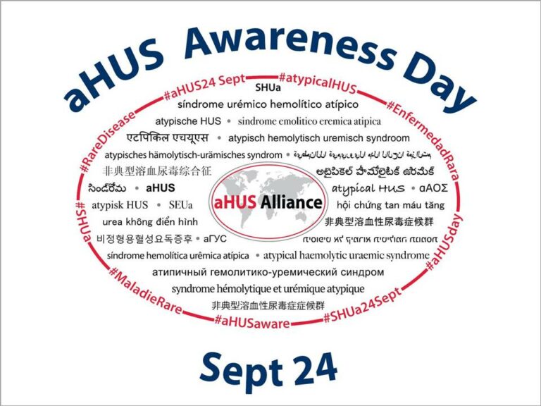 aHUS Awareness Day- 24 Sept Campaign Outreach - aHUS Alliance Action