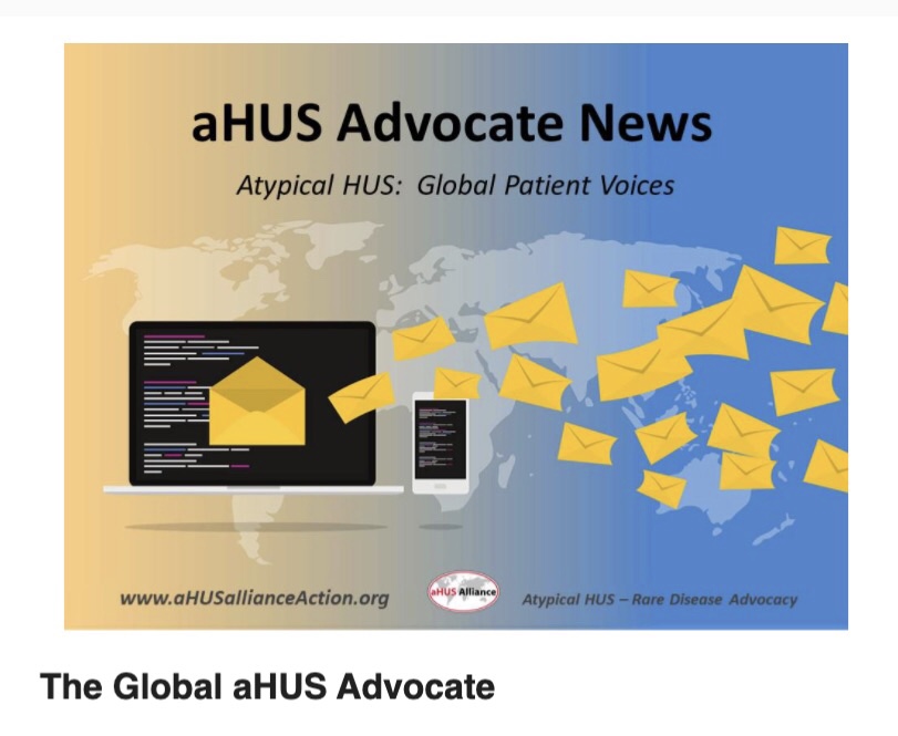 Keeping aHUS connected - aHUS Alliance ActionaHUS Alliance Action
