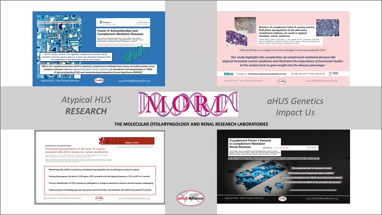 MORL: An Impact on aHUS Genetics - aHUS Alliance Action