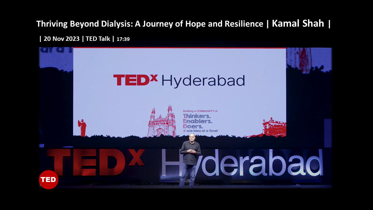 TED Talk: Thriving Beyond Dialysis - A Journey of Hope and Resilience ...