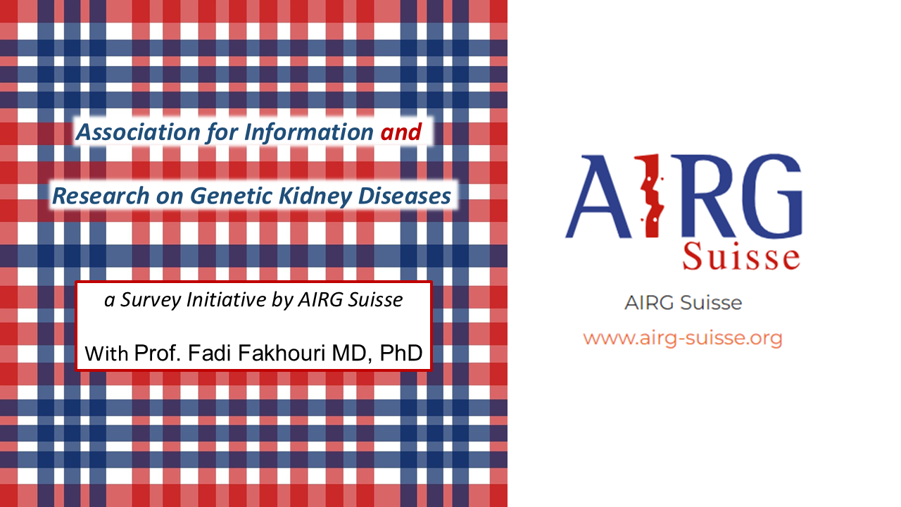 AIRG Suisse: Their aHUS Survey - aHUS Alliance Action